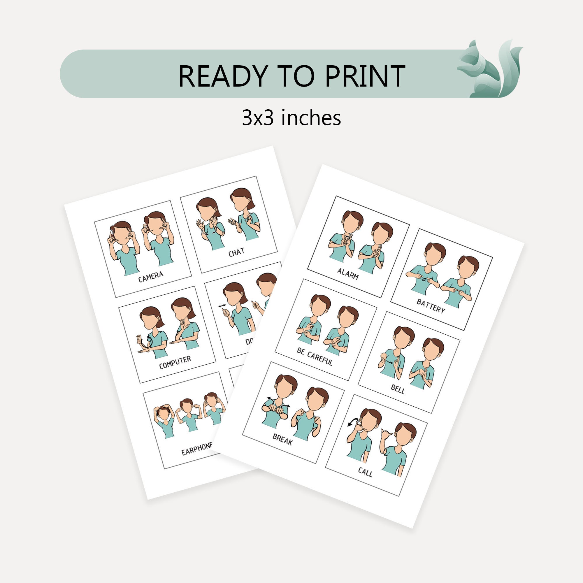 ASL ELECTRONIC DEVICES Sign Language Baby Words, American Sign Language ...