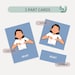 ASL Shapes Flash Cards, American Sign Language, Montessori Cards ...
