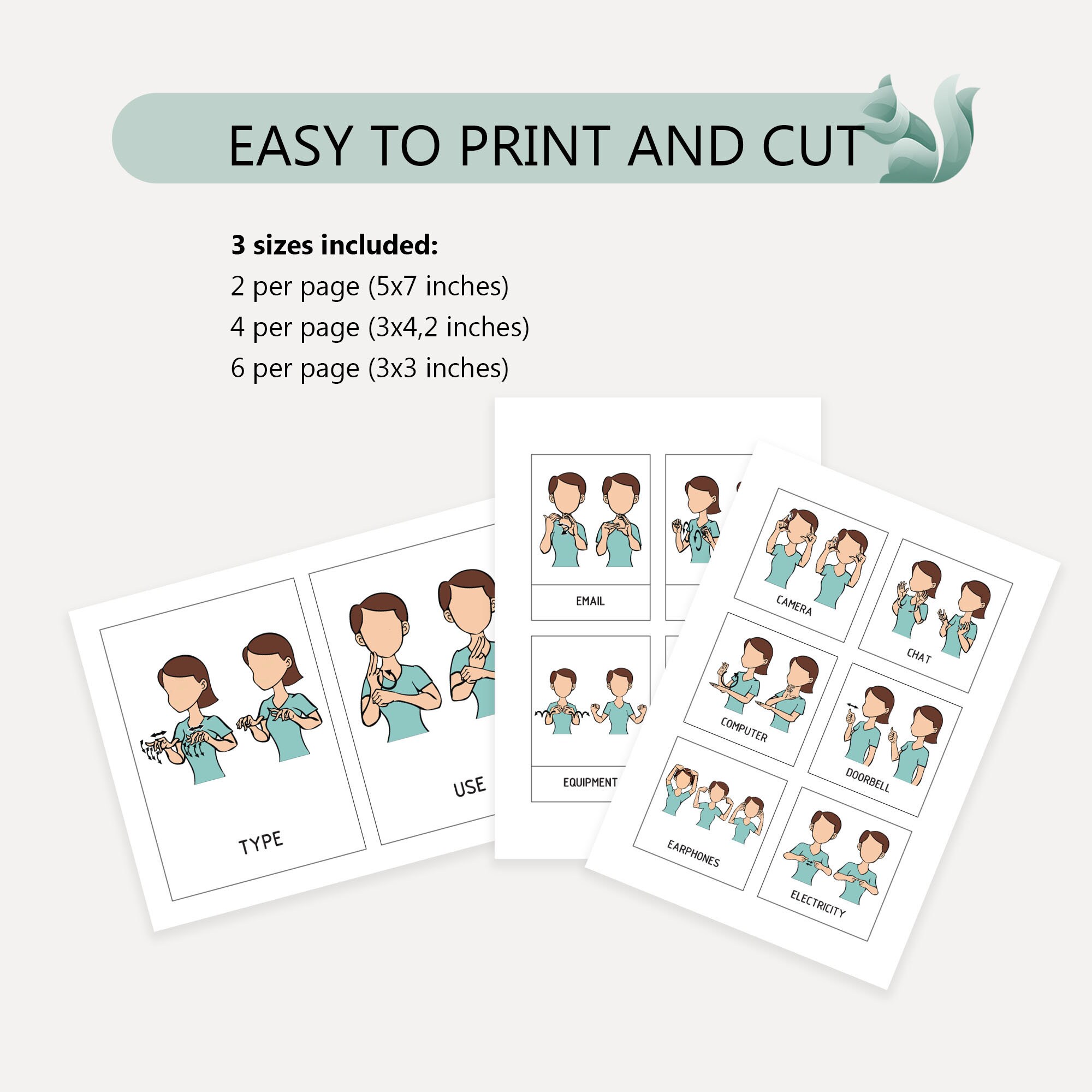 ASL ELECTRONIC DEVICES Sign Language Baby Words, American Sign Language ...