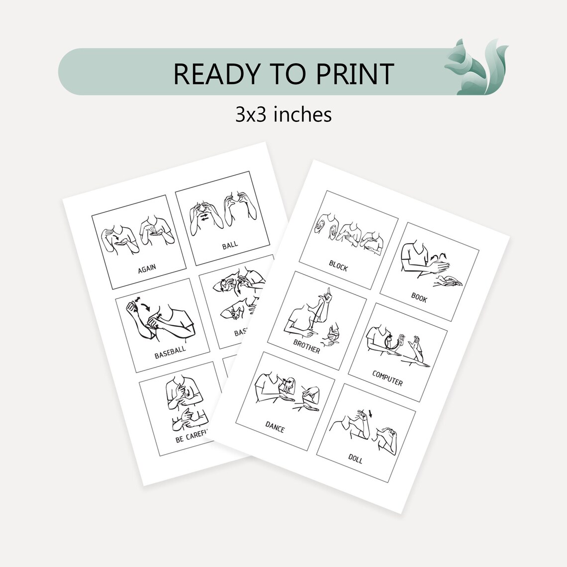 Must Know 'playtime' Baby Sign Language Words, American Sign Language ...