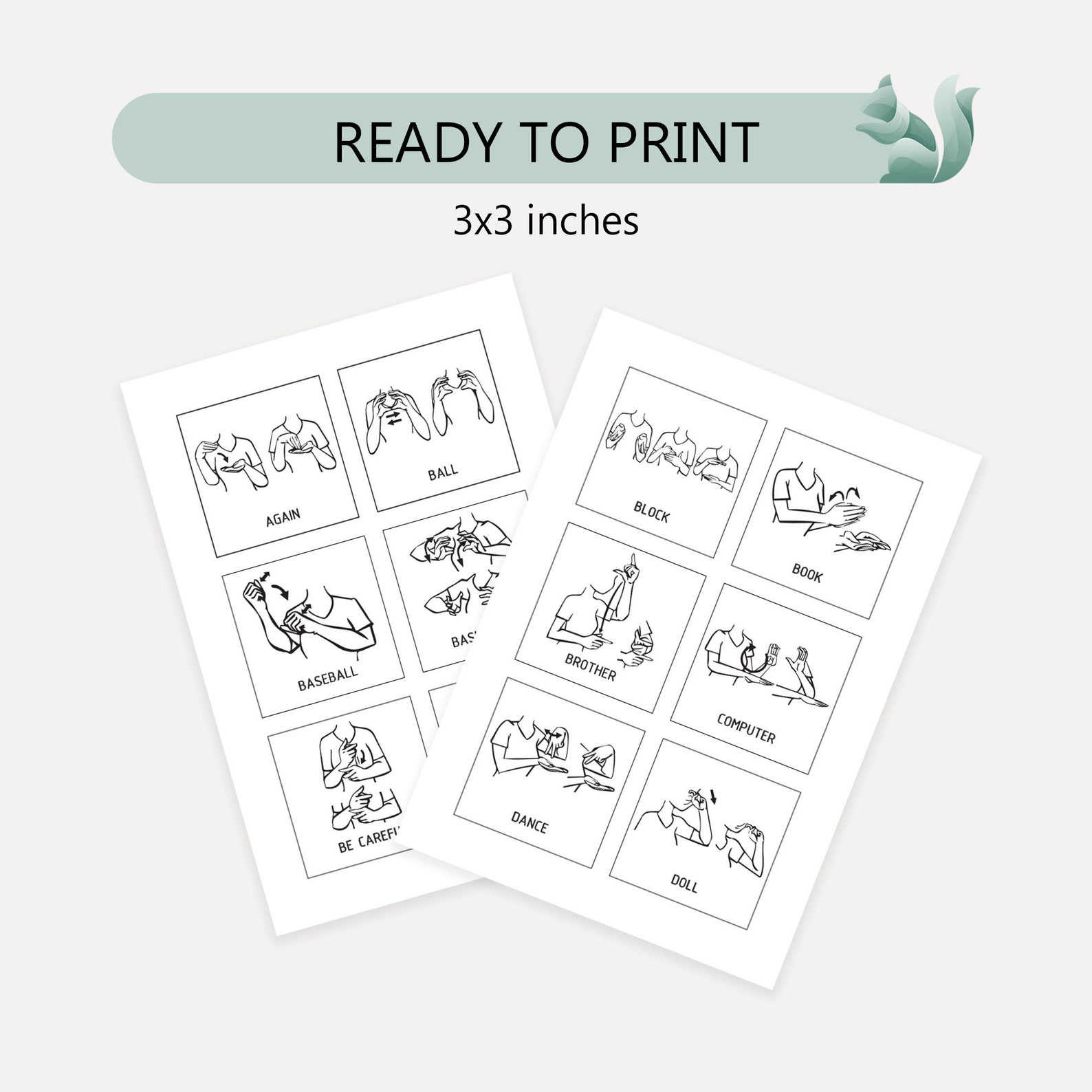 Must Know 'playtime' Baby Sign Language Words, American Sign Language ...