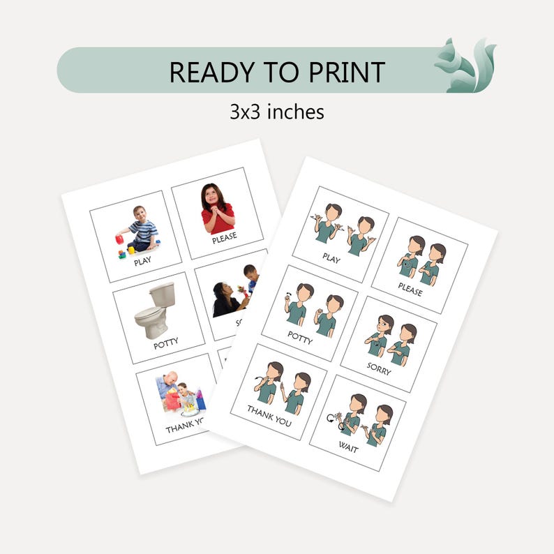 Must Know Baby Sign Language Classroom Words, American Sign Language ...