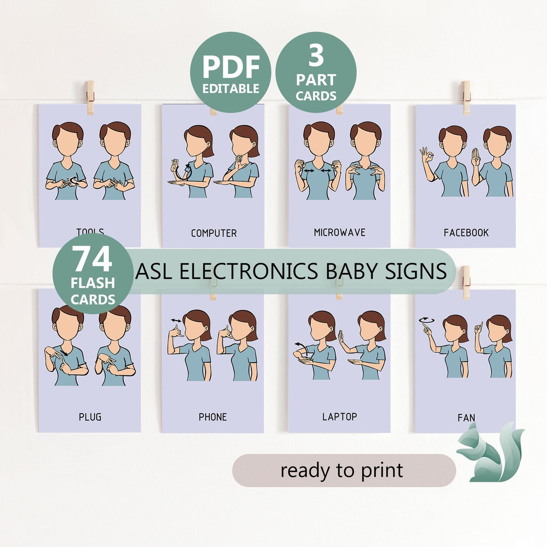 ASL ELECTRONICS Baby Signs, American Sign Language Electronic ...