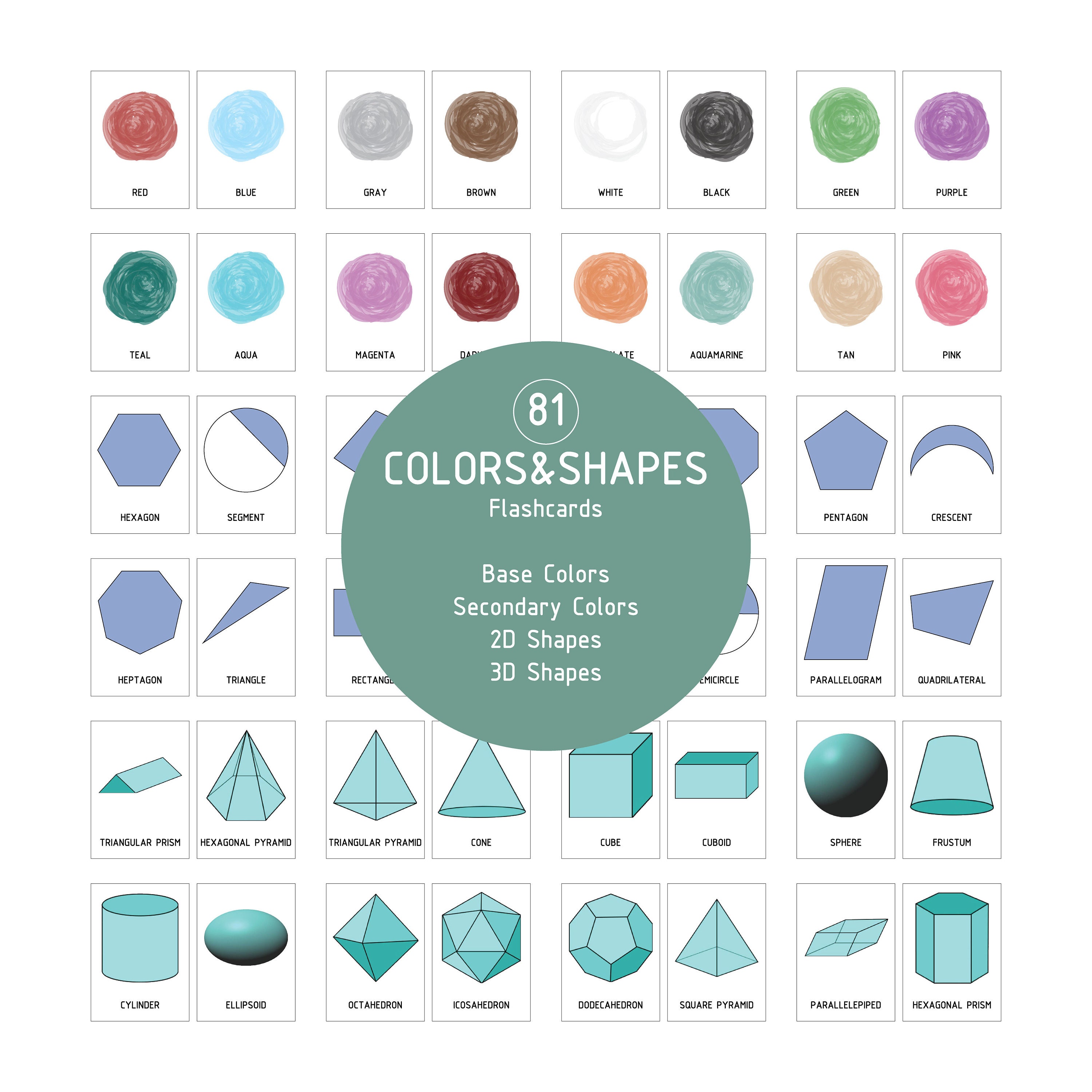 1300+ FLASHCARDS BUNDLE With Real Images - Preschool Homescholling ...