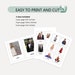 FAMILY MEMBERS & Stages Real Images Set - 44 Printable Flash Cards ...