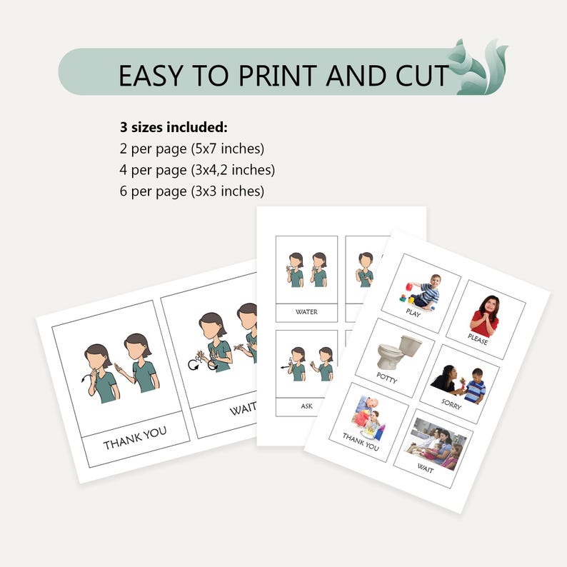 Must Know Baby Sign Language Classroom Words, American Sign Language ...