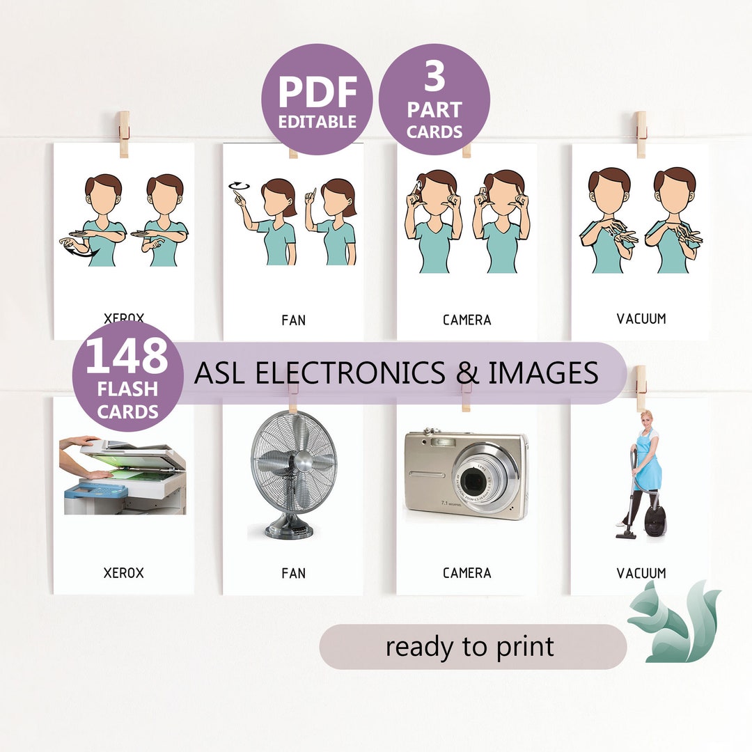 ASL ELECTRONICS Hand Signals With Images, American Sign Language ...