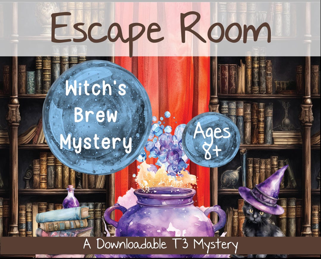 Escape Room for Kids - Printable DIY Puzzle Mystery for Birthday ...
