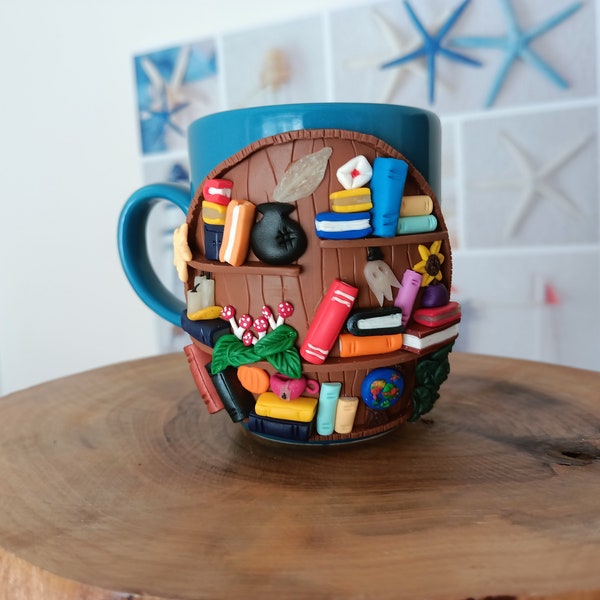 Polymer Clay Mug - Etsy