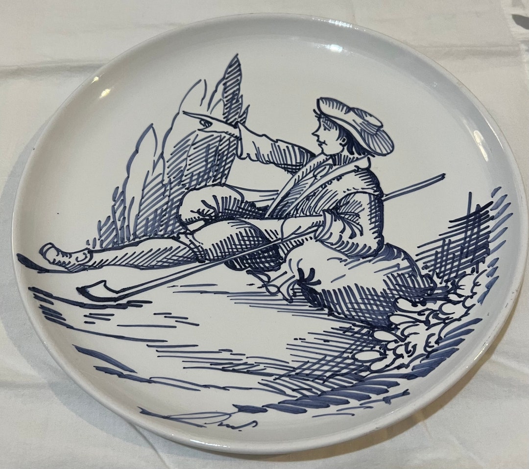 Vintage Ethan Allen Italian Plates - Etsy