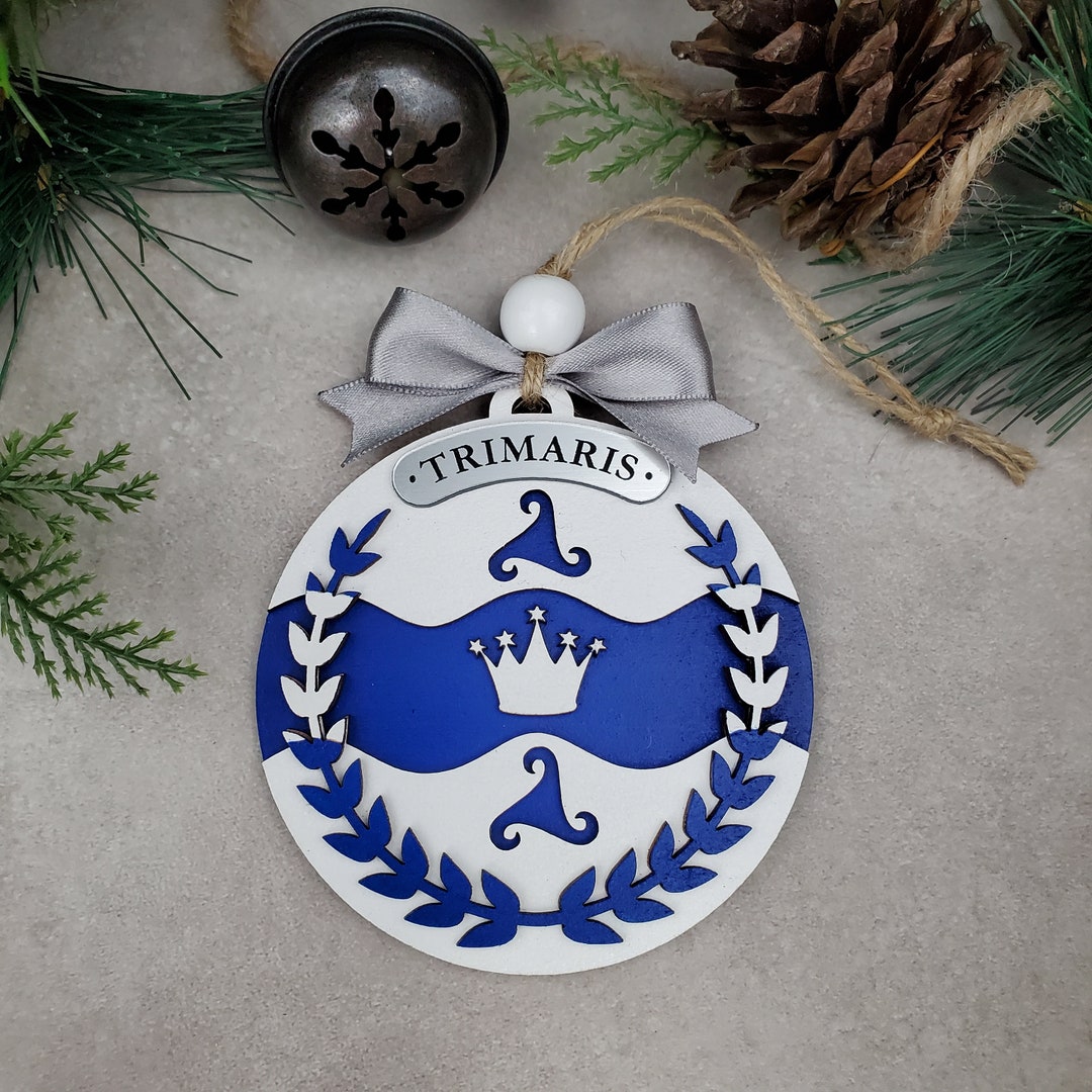 SCA Kingdom of Trimaris Ornament - Society of Creative Anachronism Gift ...