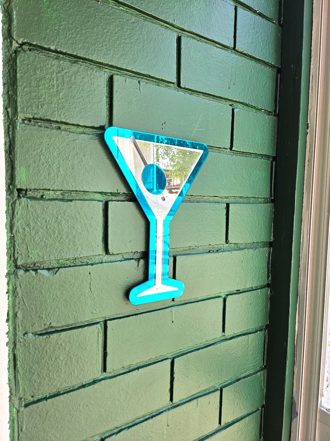 Martini Mirror - Colourful Mirror Wall Art, Different Modern Home Decor ...