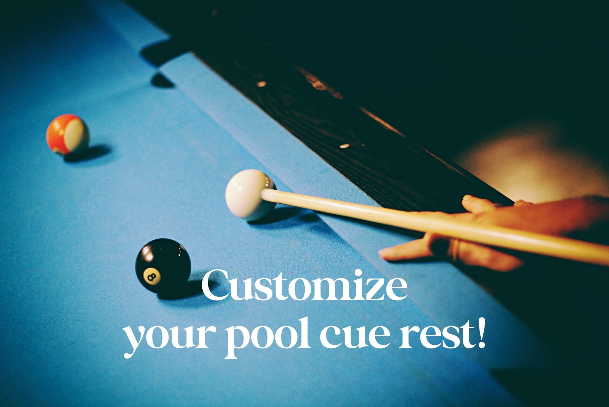 Custom Pool Cue Rest - Etsy