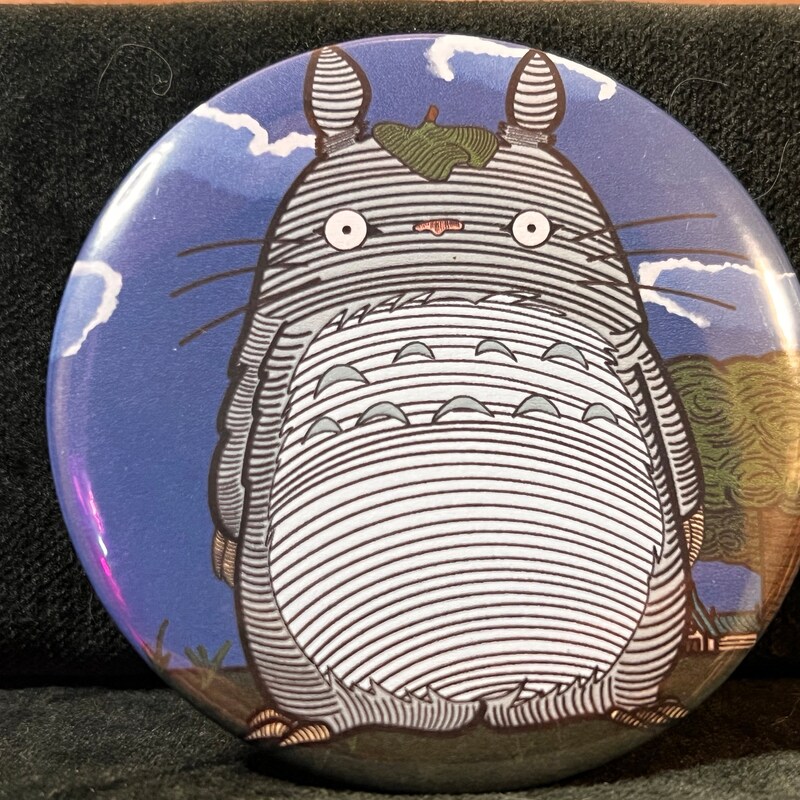 Totoro Button - Etsy