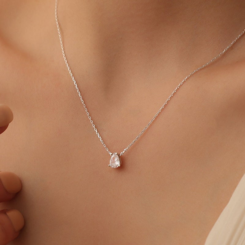 Tear Drop Necklace - Etsy