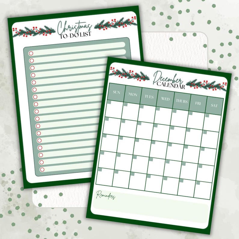 Christmas Gift List Printable, Christmas Budget Tracker, Christmas to ...