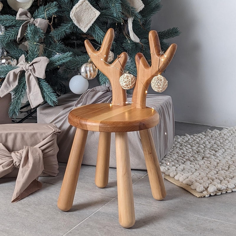 A is Deer Chair - Etsy