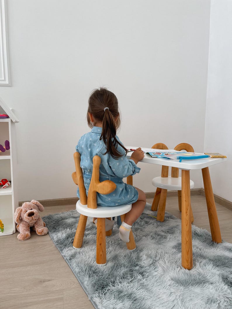 Wooden Giraffe Chair, Gift for Kids, Best Chair for Toddler, Wonderful ...