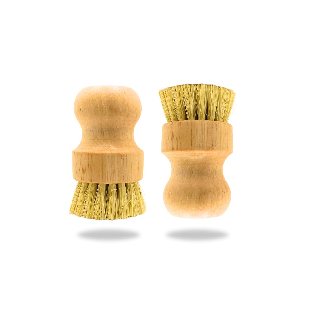 Bamboo Dish Scrubber | Eco-friendly Cleaning Tool - Etsy