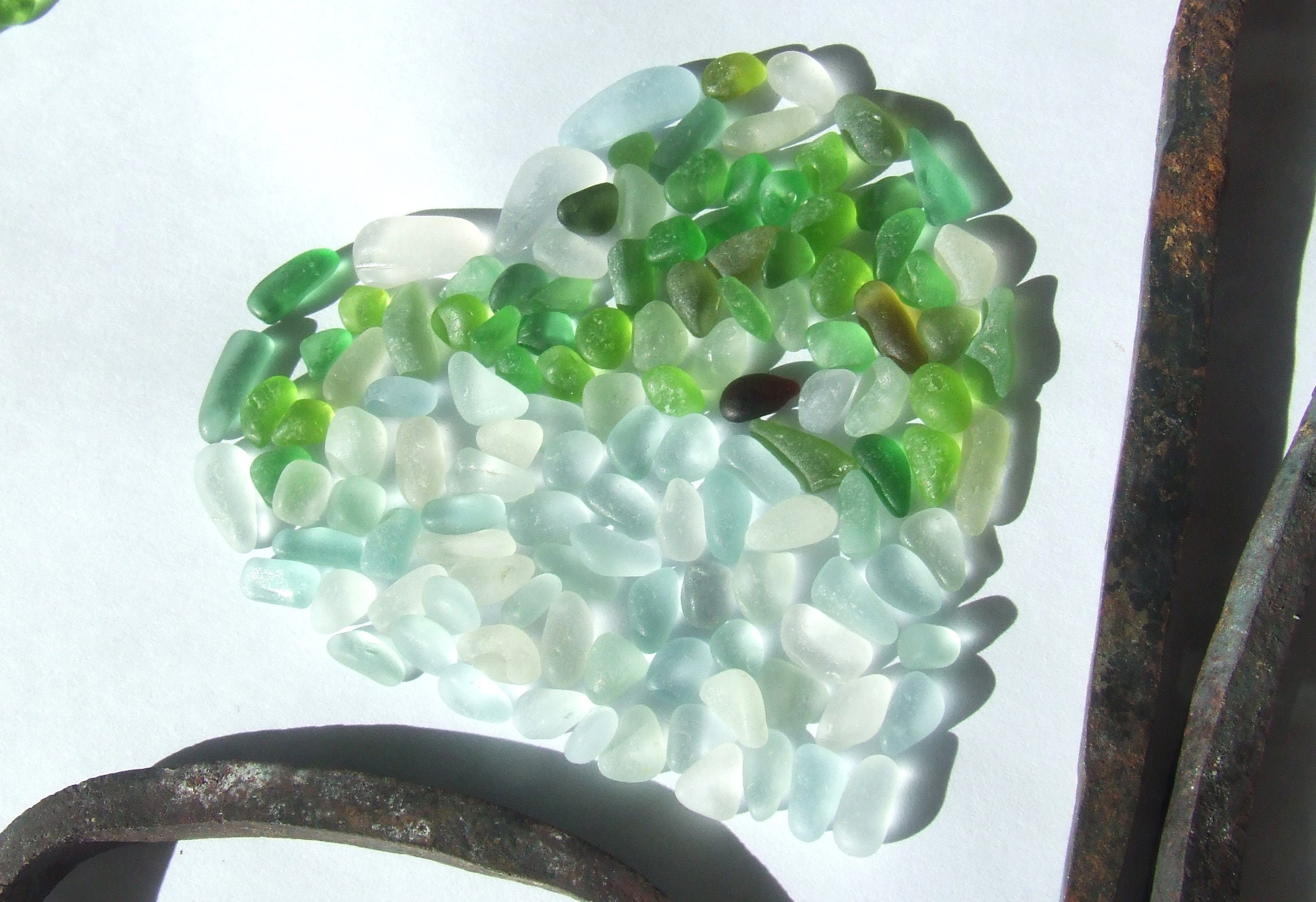 120 Tiny Sea Glass Rainbow Colors for Jewelry Making or Art - Etsy ...