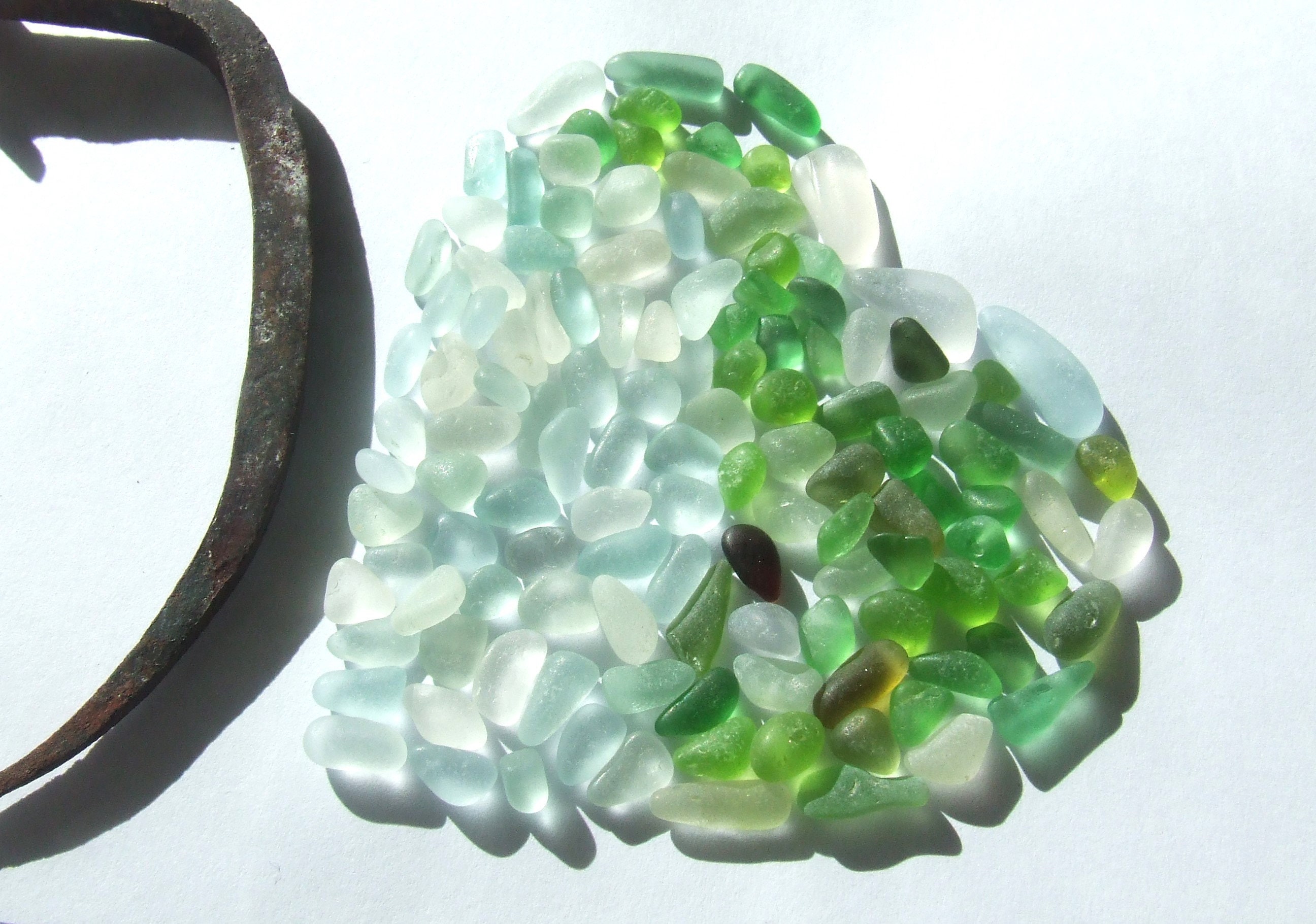 120 Tiny Sea Glass Rainbow Colors for Jewelry Making or Art - Etsy ...