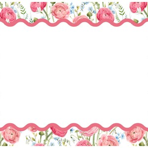 Luxury Personalized Floral Note Cards, Set of Premium Stationery ...