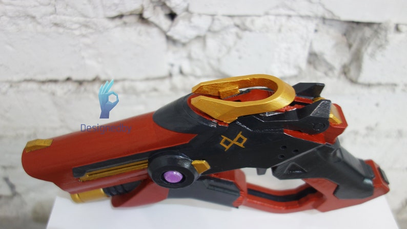 Mercy Caduceus Blaster From Overwatch Infinite Seer Skin. Mercy Cosplay ...