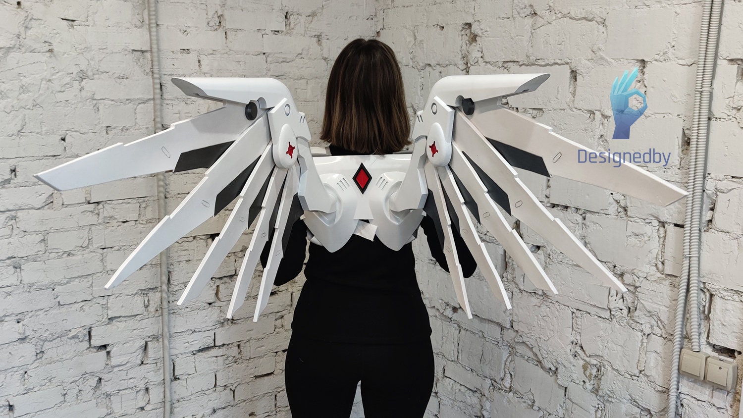 Mercy Wings Overwatch Cosplay Prop – Foam EVA Costume Accessory ...