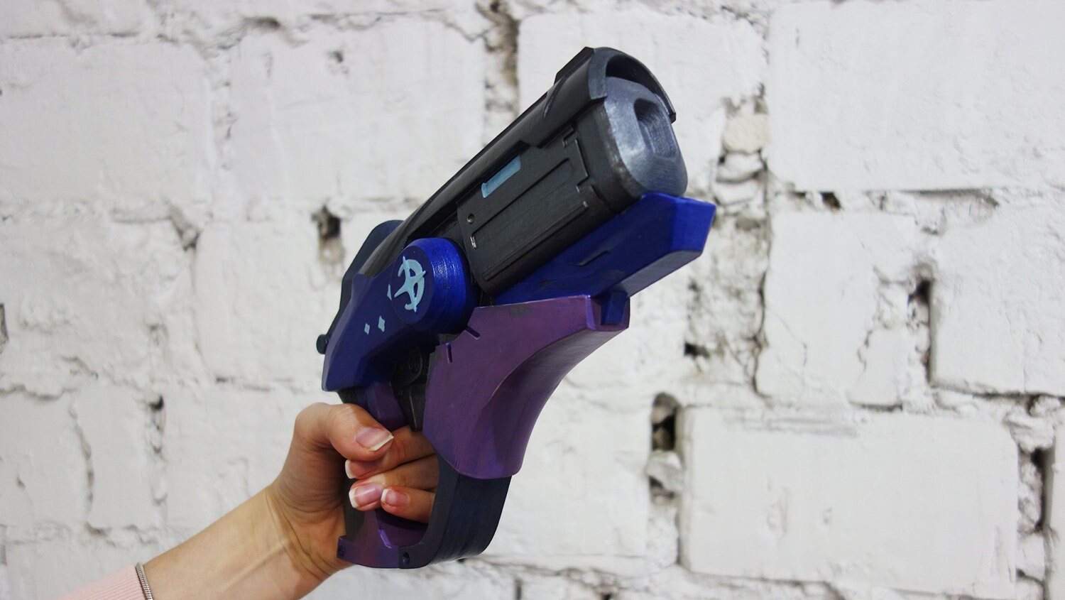 Mercy Caduceus Blaster From Overwatch Atlantic Skin. Mercy Cosplay Gun ...