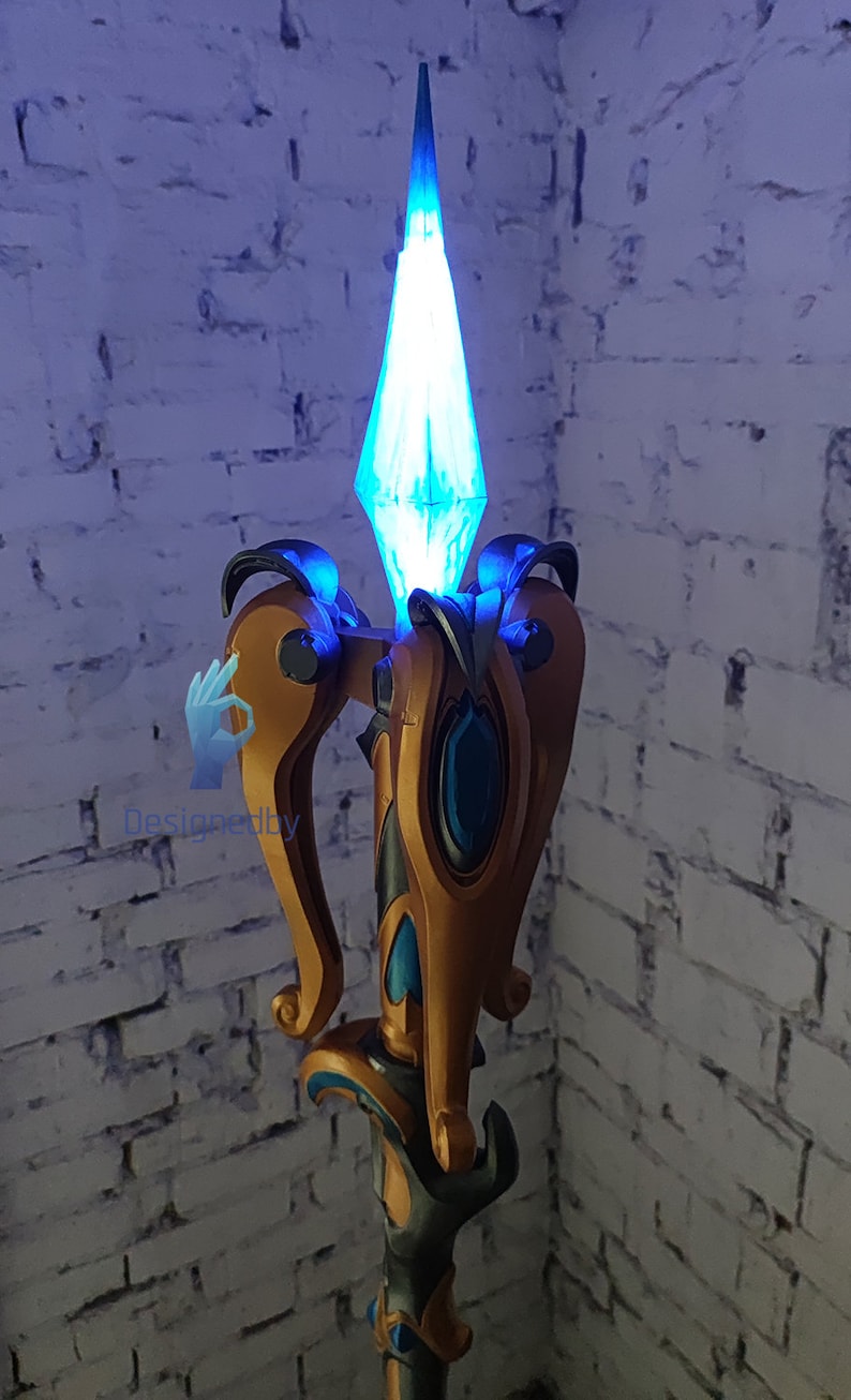 Mercy Caduceus Staff ALL STARS With Leds - Etsy