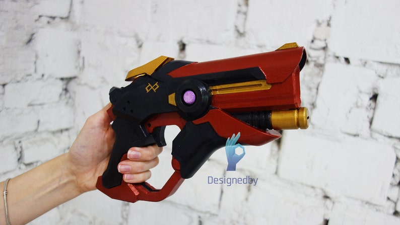 Mercy Caduceus Blaster From Overwatch Infinite Seer Skin. Mercy Cosplay ...