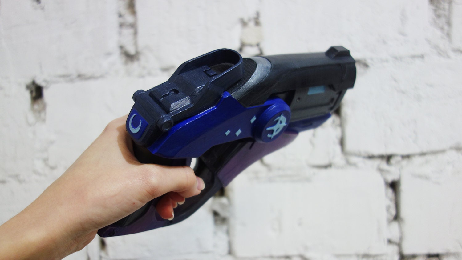 Mercy Caduceus Blaster From Overwatch Atlantic Skin. Mercy Cosplay Gun ...