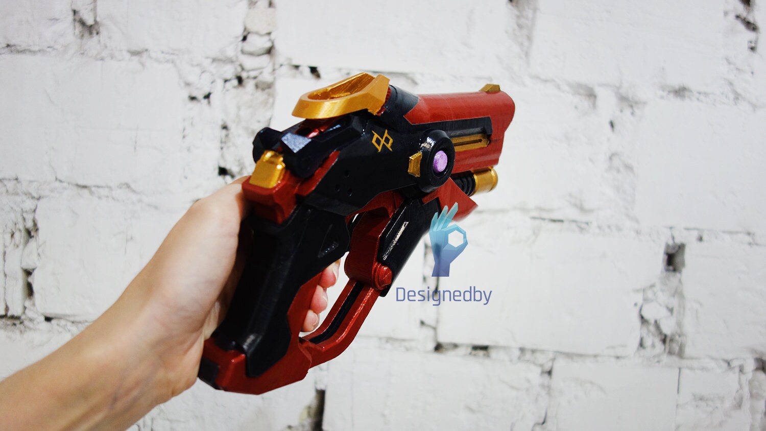 Mercy Caduceus Blaster From Overwatch Infinite Seer Skin. Mercy Cosplay ...