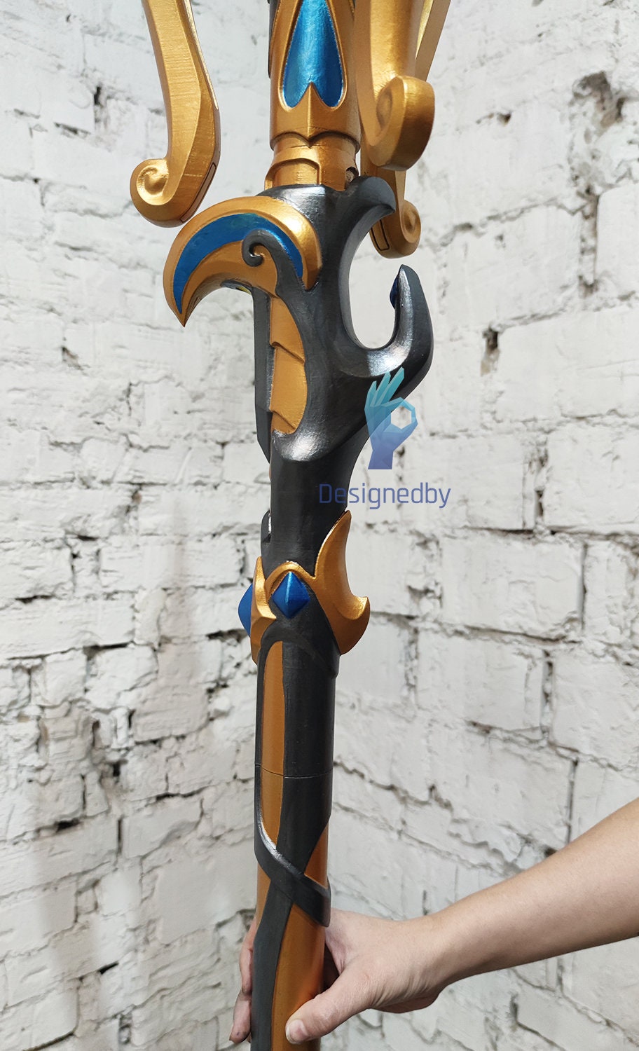 Mercy Caduceus Staff ALL STARS With Leds From Overwatch - Etsy