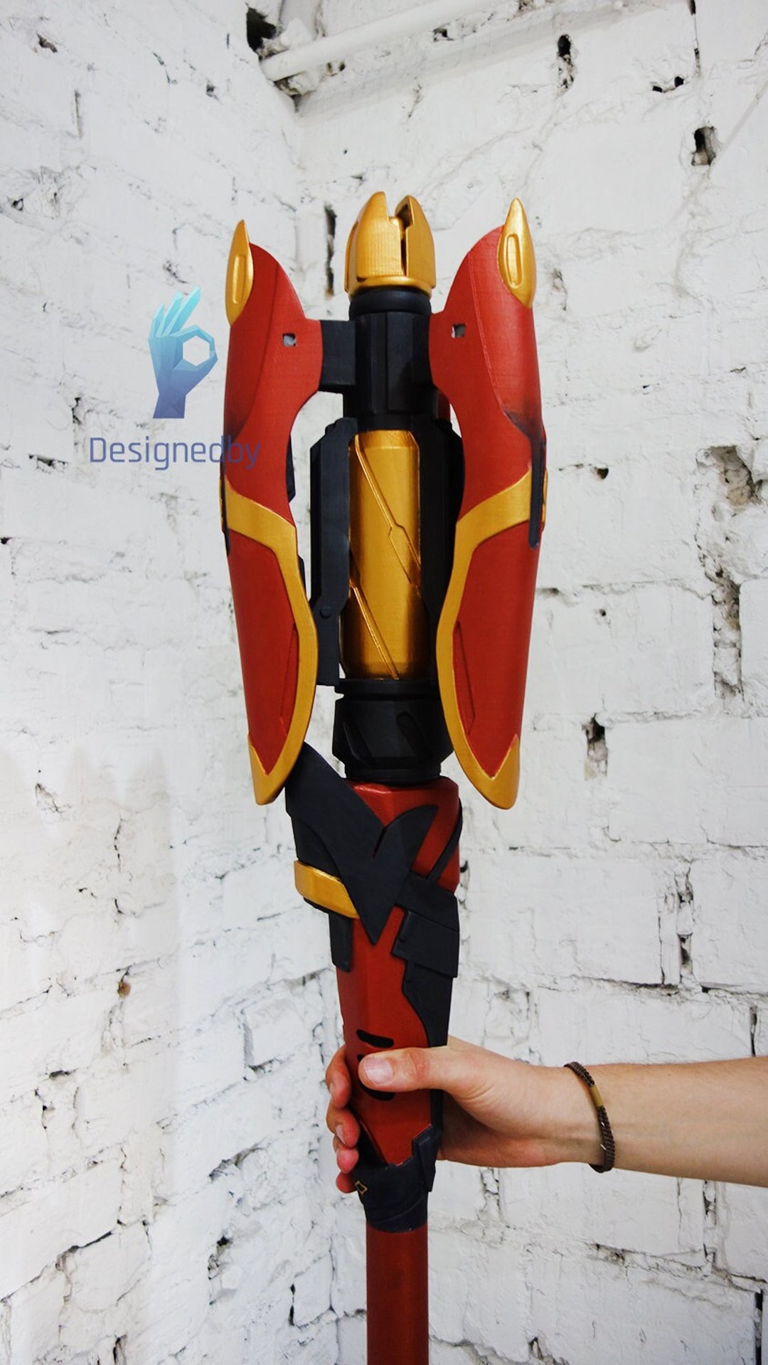 Mercy Caduceus Staff Infinite Seer From Overwatch - Etsy