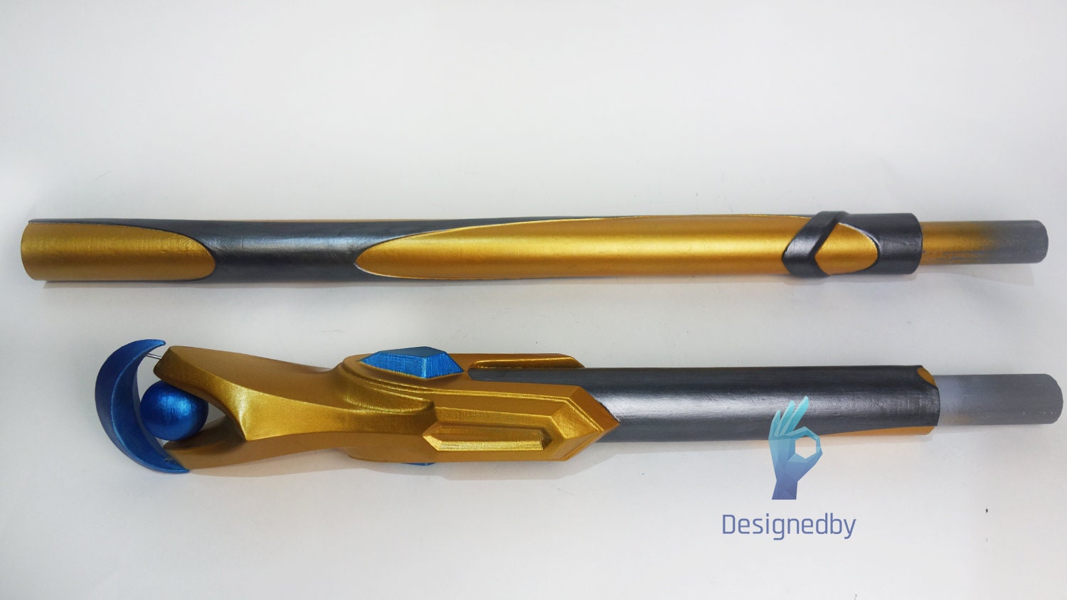 Mercy Caduceus Staff ALL STARS With Leds From Overwatch - Etsy