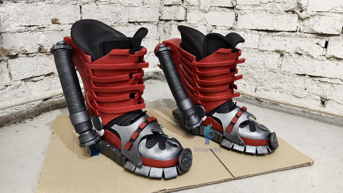 Thwomp Stompers Super Mario Cosplay Shoes - Etsy