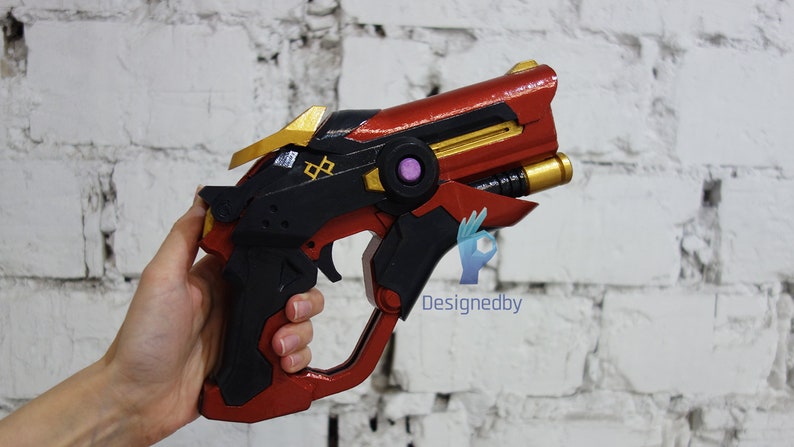 Mercy Caduceus Blaster From Overwatch Infinite Seer Skin. Mercy Cosplay ...