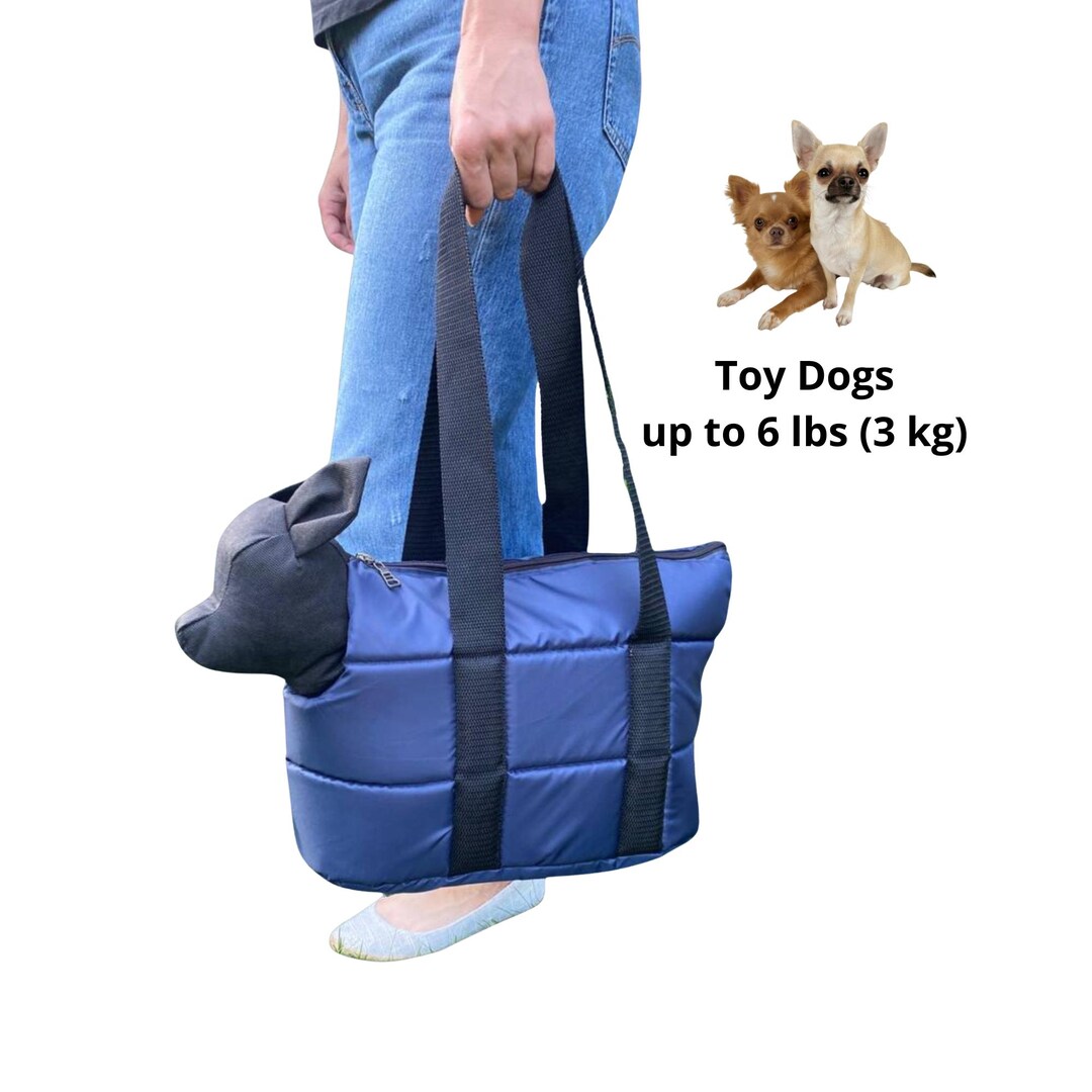 Dog Purse Carrier for Small Dogs – Lightweight Travel Tote - Etsy