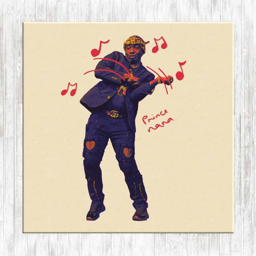 AEW Prince Nana Blank Card for All Occasions - Etsy