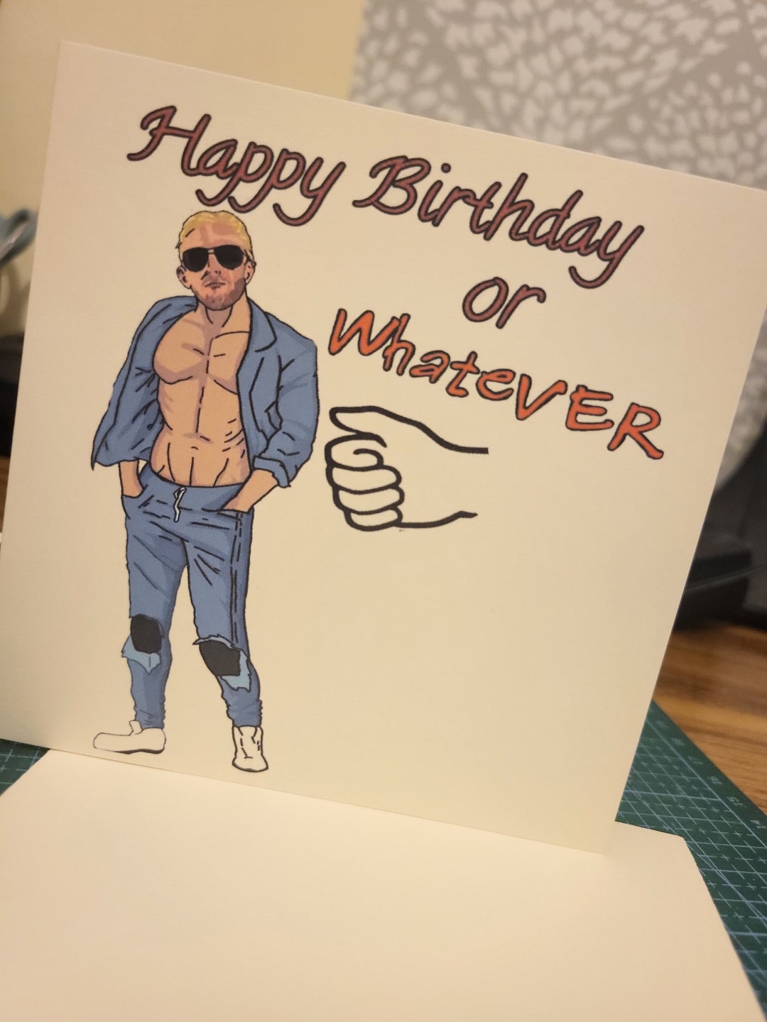 AEW Orange Cassidy Birthday Card - Etsy UK