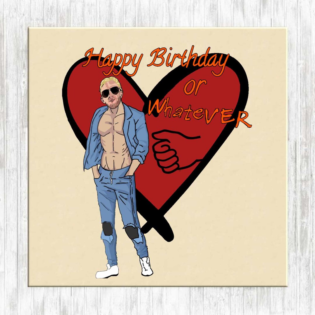 AEW Orange Cassidy Birthday Card - Etsy