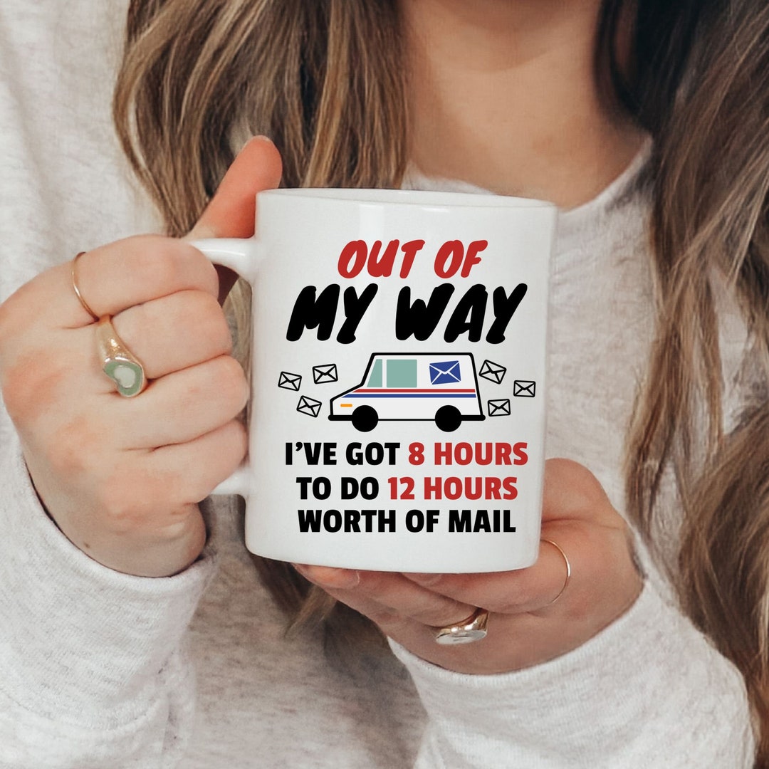 Postal Worker Coffee Mug, Postal Worker Gift, Postal Funny, Postal ...