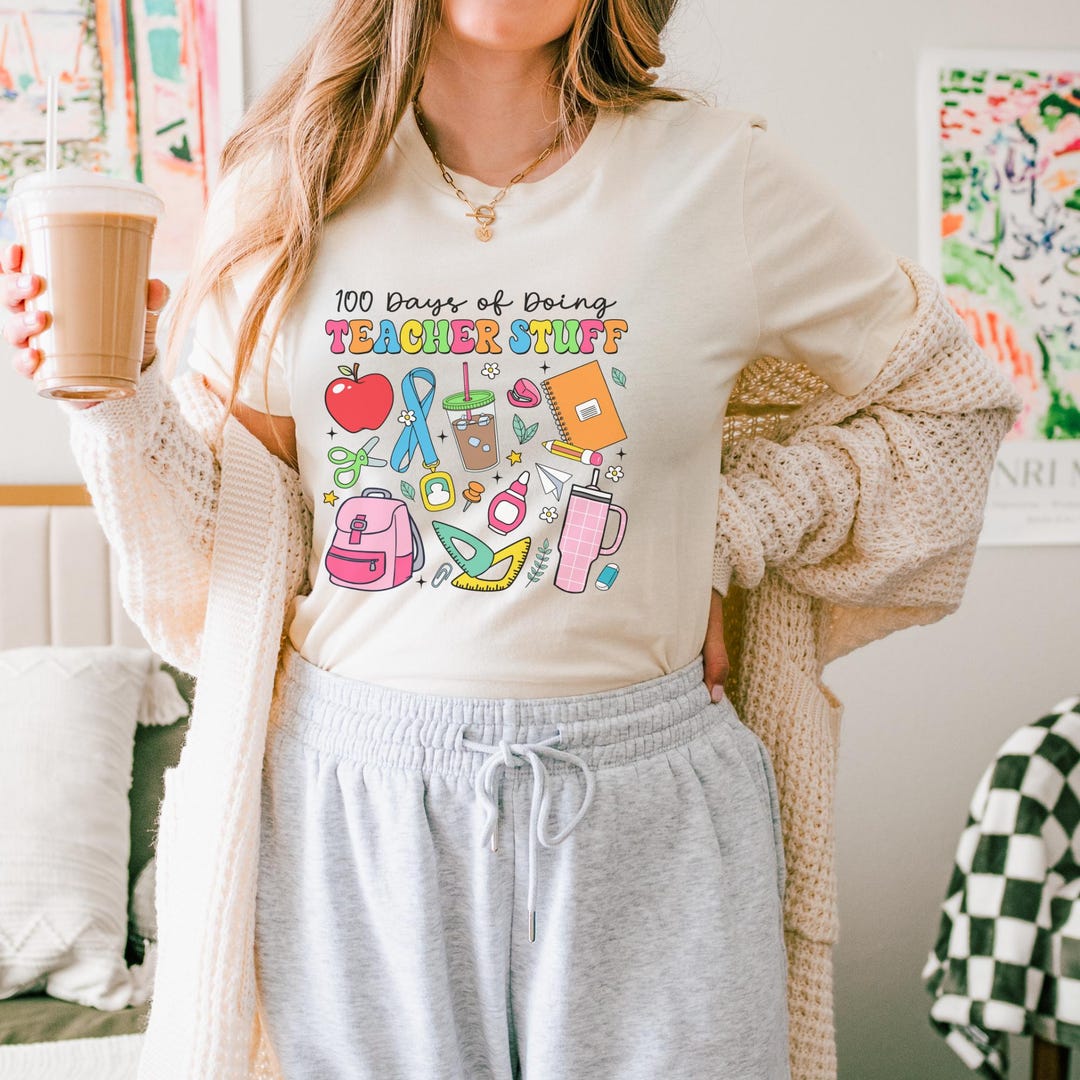 100 Day of School Shirt, 100 Day of School, 100 Day of School Teacher ...