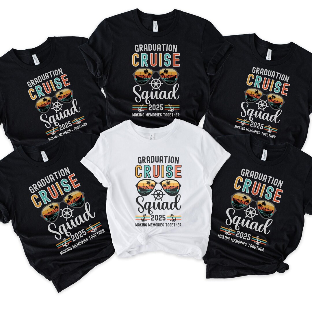 Graduation Cruise Shirt, Graduation Cruise Squad Shirt, Graduation Gift ...