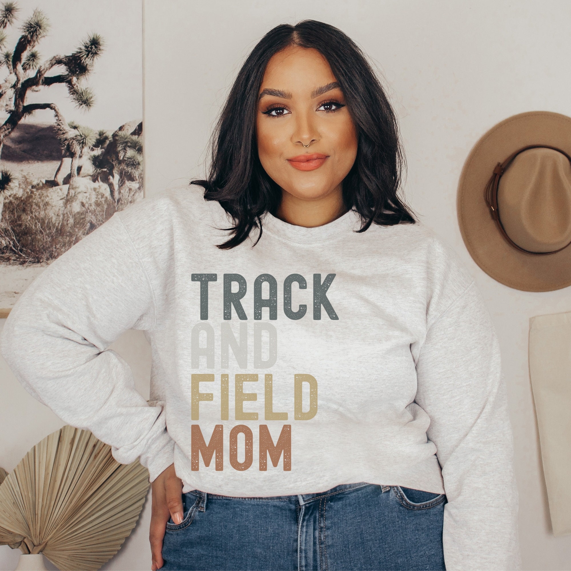 Track and Field Mom Sweatshirt, Track Mom Gift, Track and Field ...