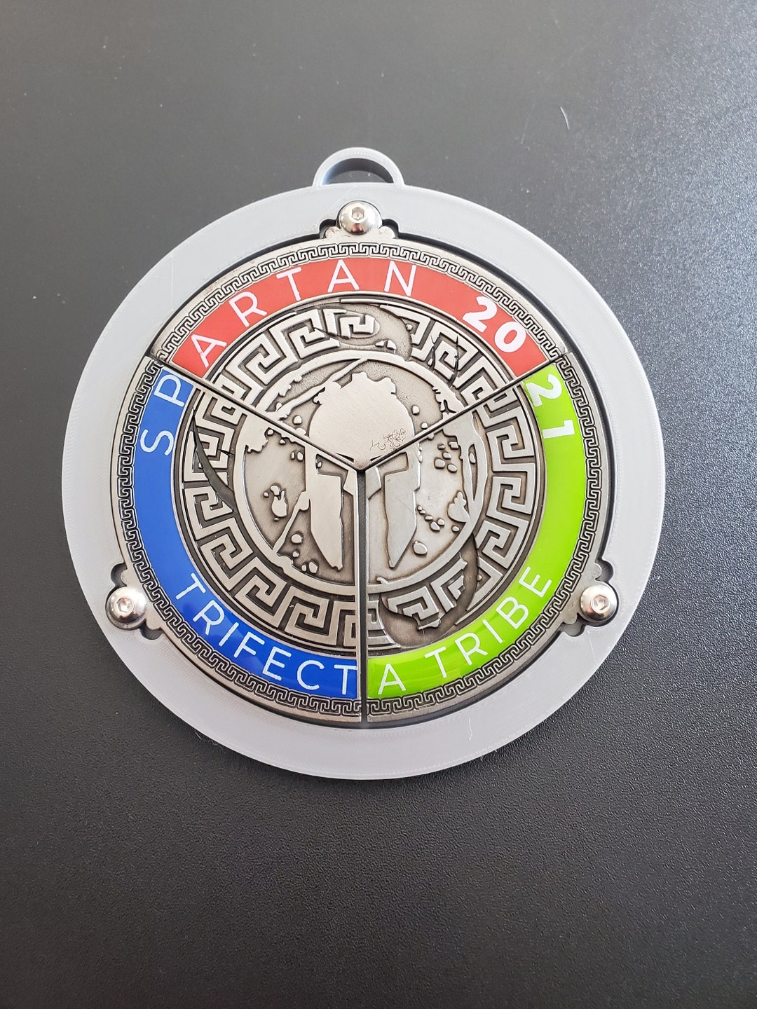 Spartan Trifecta Medal Display - Wall Hanger - Etsy