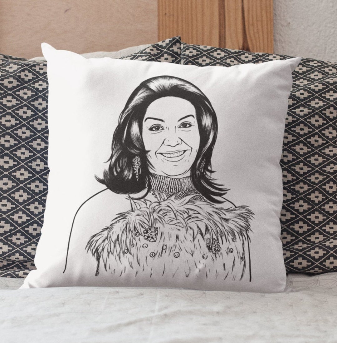 George Santos Kitara Ravache 14x14 Square Pillow - Etsy