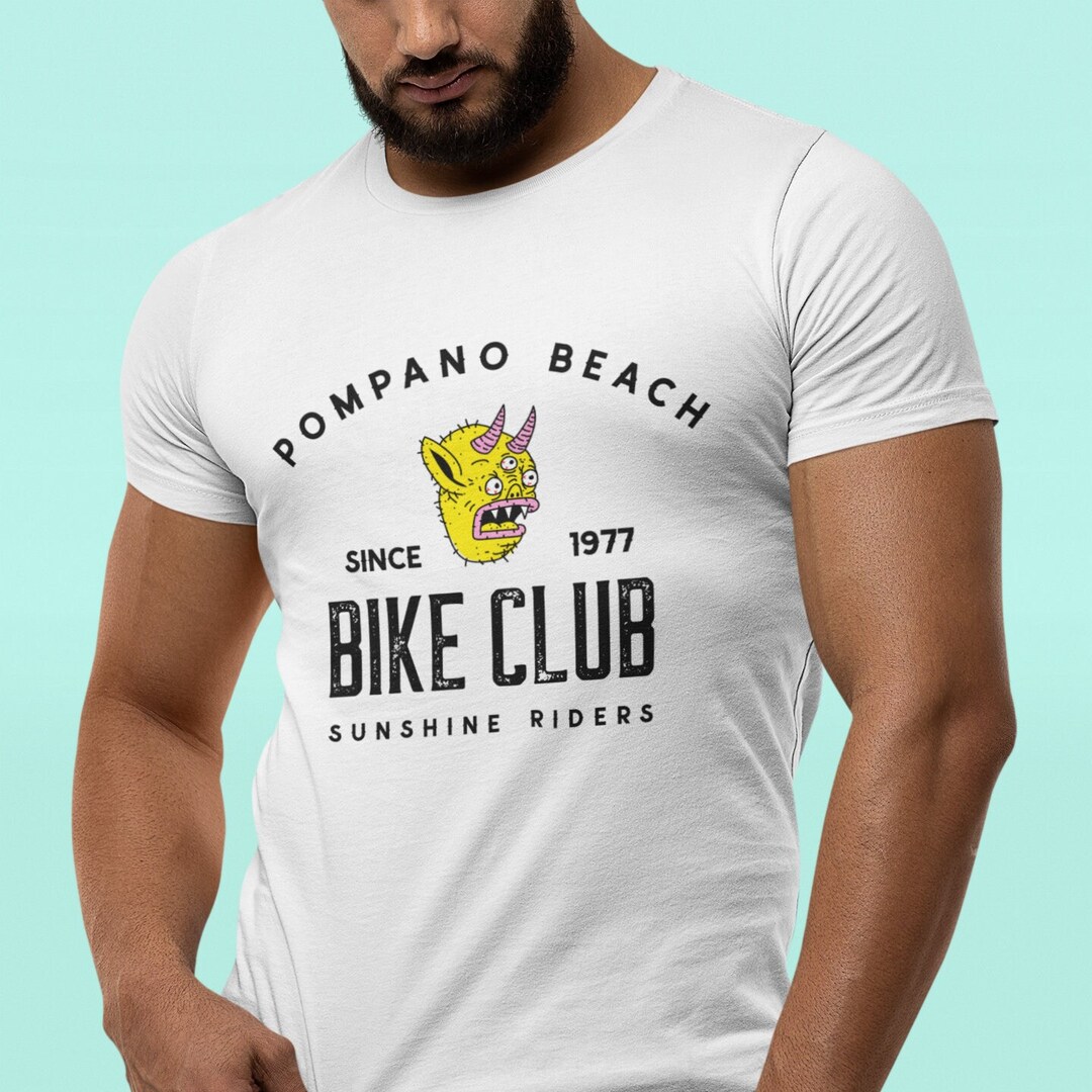 Pompano Beach Bike Club "sunshine Riders" Est. 1977 Unisex T-shirt - Biking - South Florida ...
