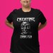 Creatine Zombie Club Unisex Short Sleeve Tee - Gym Gift Workout T-shirt ...